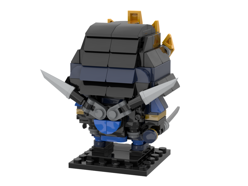 Lego Moc Drift Brickheadz By Ant0noo Rebrickable Build With Lego
