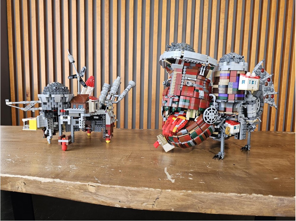 LEGO MOC Howl's moving castle by MaverickBrick | Rebrickable - Build ...