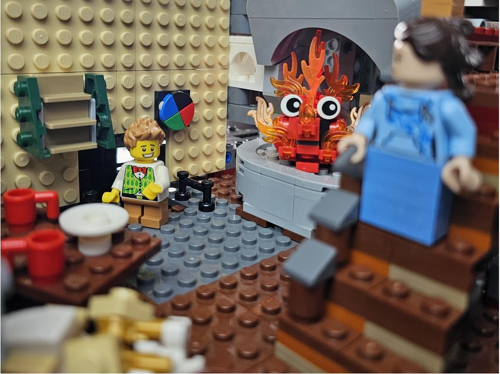 LEGO MOC Howl's moving castle by MaverickBrick | Rebrickable - Build ...