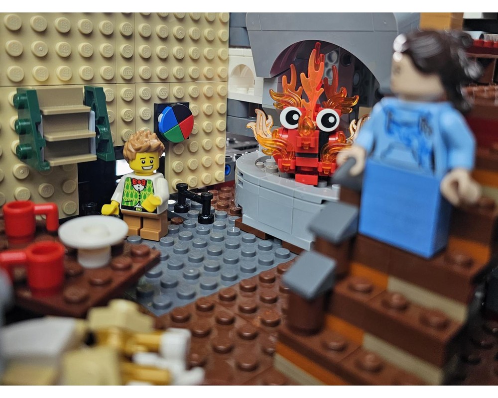 LEGO MOC Howl's moving castle by MaverickBrick | Rebrickable - Build ...