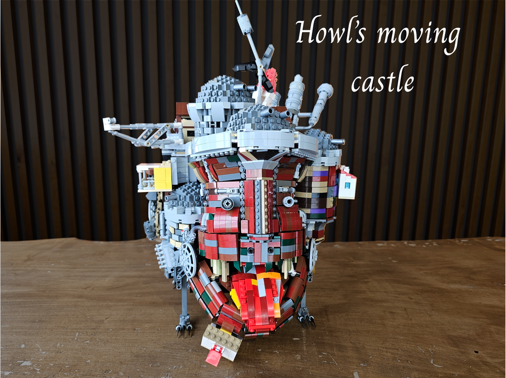 LEGO MOC Howl's moving castle by MaverickBrick | Rebrickable - Build ...
