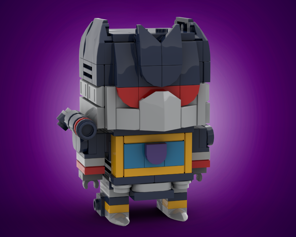 LEGO MOC Soundwave Brickheadz by Ant0noo | Rebrickable - Build with LEGO
