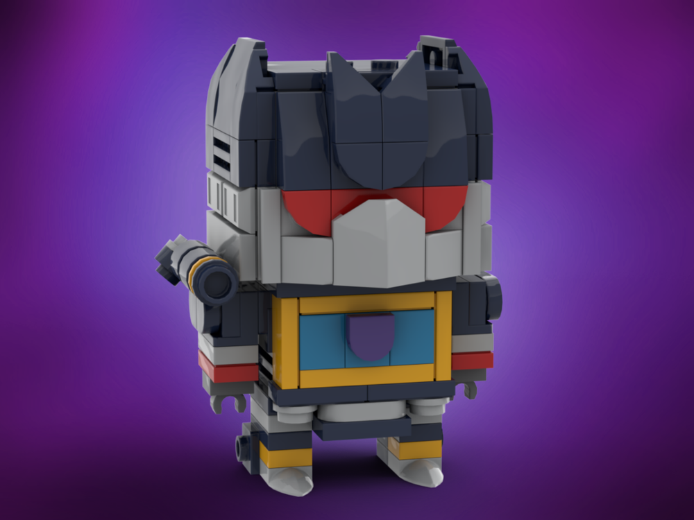 LEGO MOC Soundwave Brickheadz by Ant0noo | Rebrickable - Build with LEGO