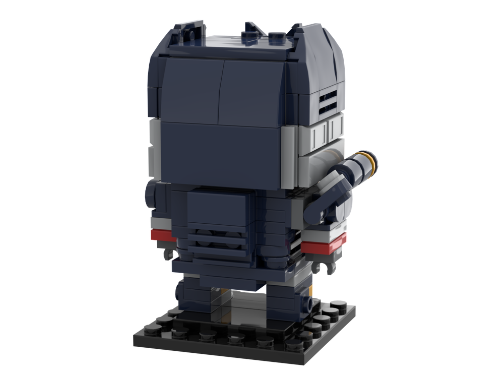 LEGO MOC Soundwave Brickheadz by Ant0noo | Rebrickable - Build with LEGO