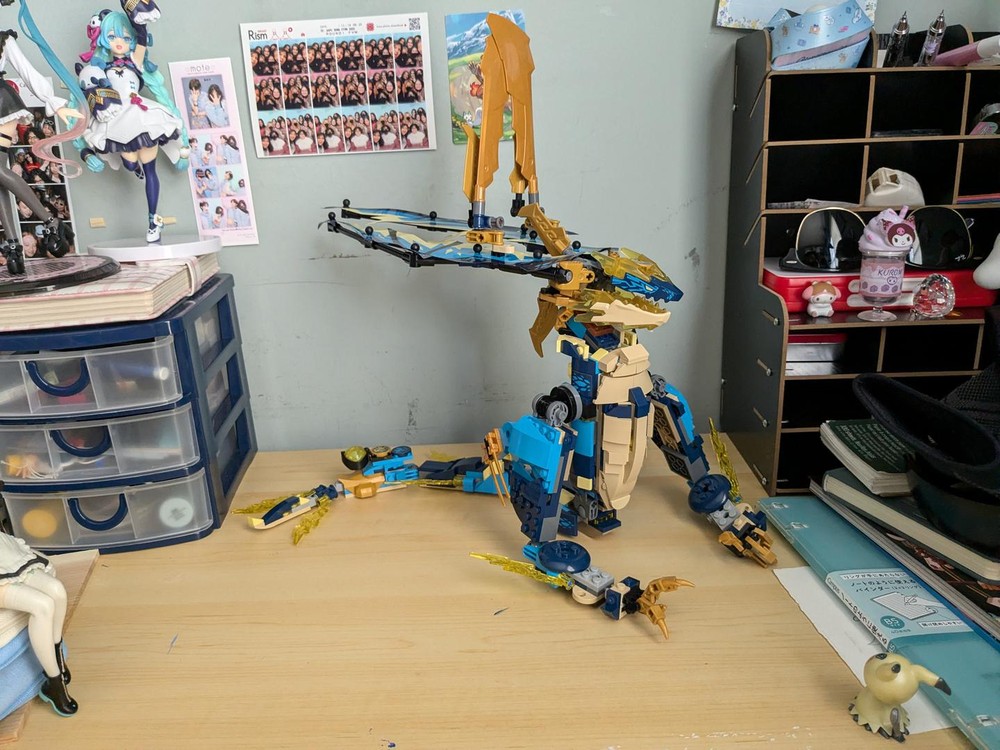 LEGO MOC Jiro: The Thunder Serpent by JaiSingh | Rebrickable - Build ...