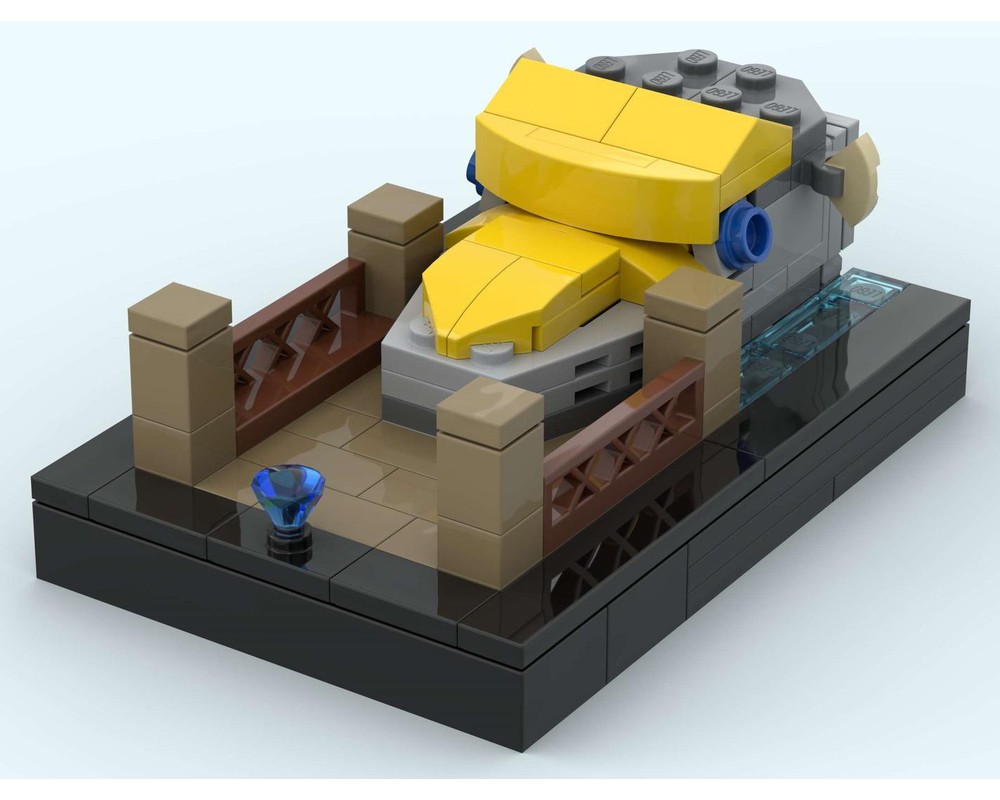 Lego Moc Buildable The Dungeons Of Zelda Ocarina Of Time By