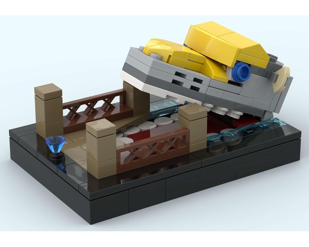 Lego Moc Buildable The Dungeons Of Zelda Ocarina Of Time By