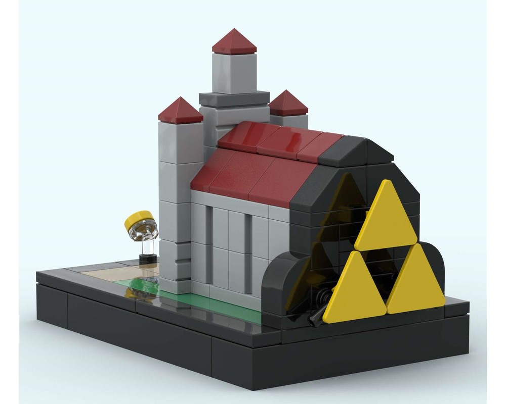 Lego Moc Buildable The Dungeons Of Zelda Ocarina Of Time By