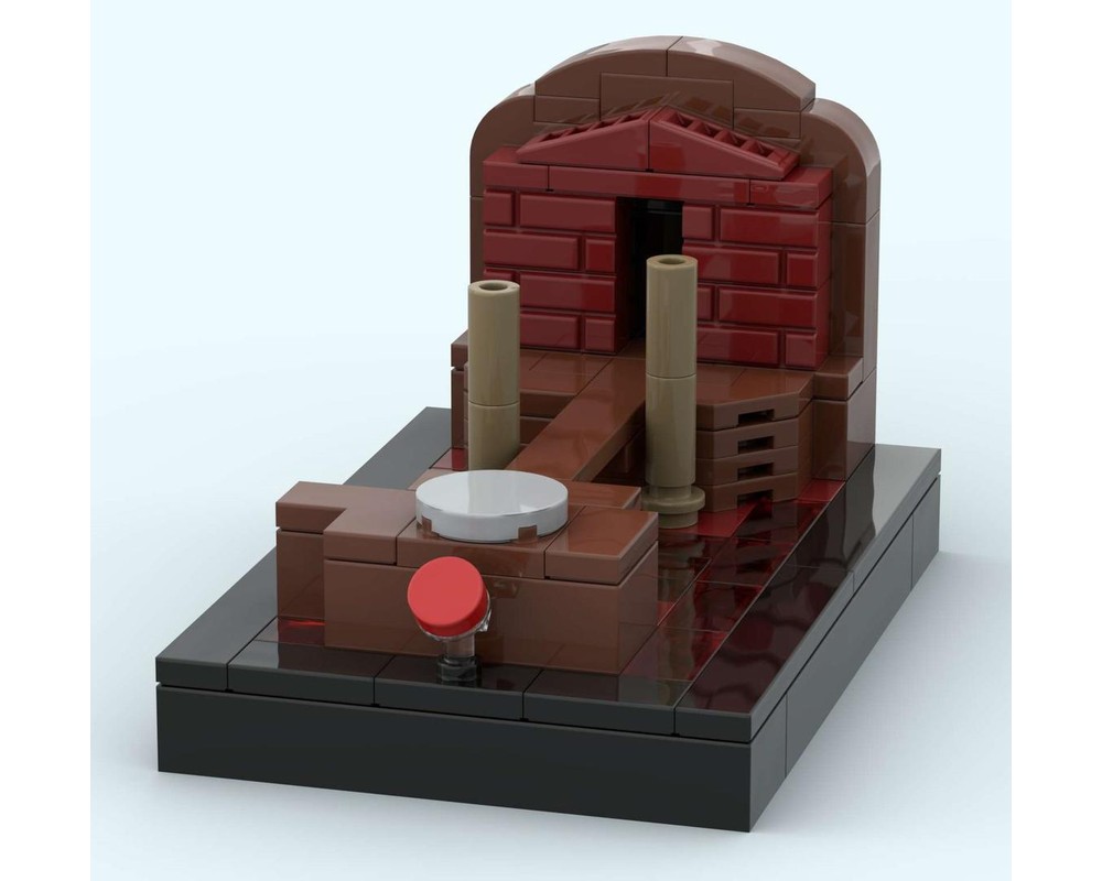 Lego Moc Buildable The Dungeons Of Zelda Ocarina Of Time By