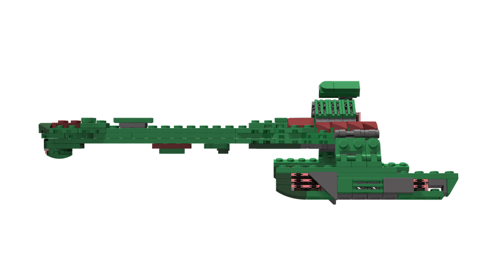 Lego Moc Klingon Kamarag Class Battlecruiser By Legendaj Rebrickable