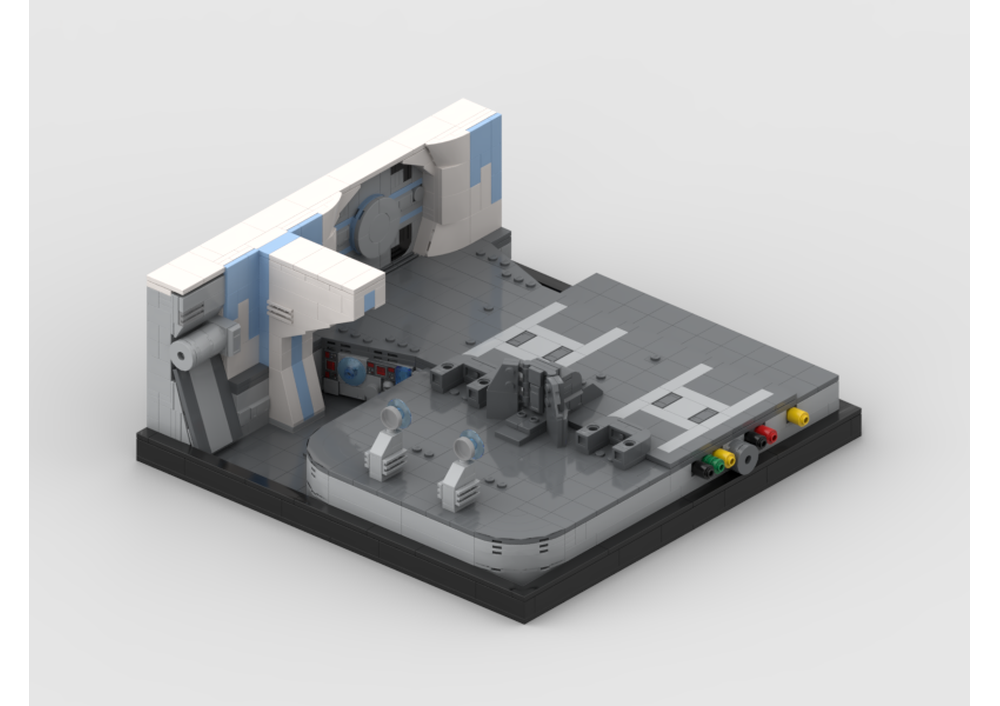 LEGO MOC Lucrehulk command center by thelegowolfpack | Rebrickable ...