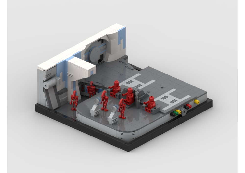Lego Moc Lucrehulk Command Center By Thelegowolfpack Rebrickable