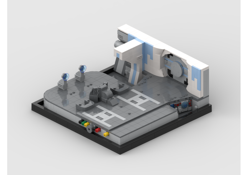 Lego Moc Lucrehulk Command Center By Thelegowolfpack Rebrickable