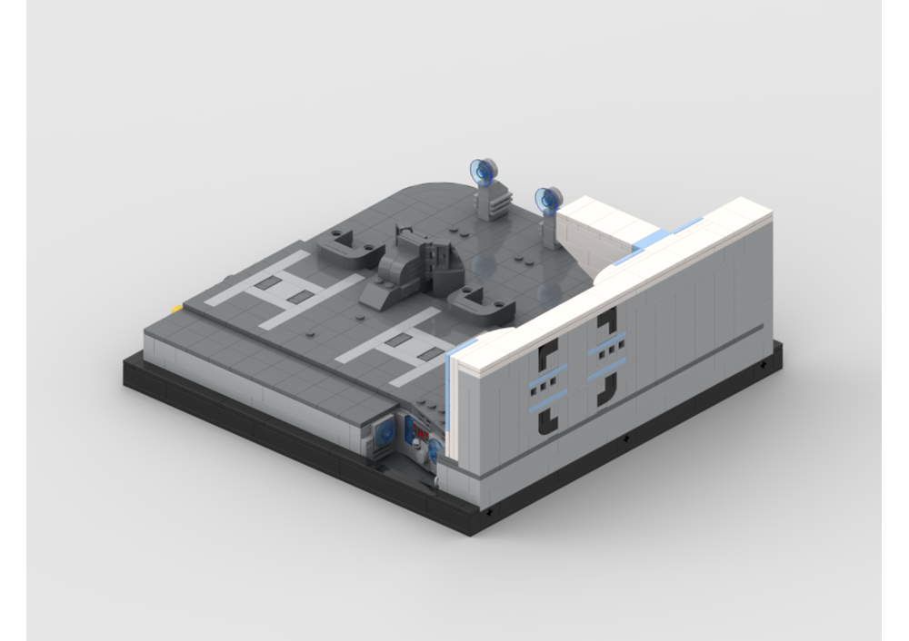 LEGO MOC Lucrehulk command center by thelegowolfpack | Rebrickable ...