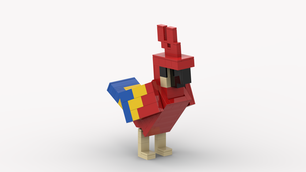 LEGO MOC Mine Craft Block Parrot MOB by TheBricketeer | Rebrickable ...