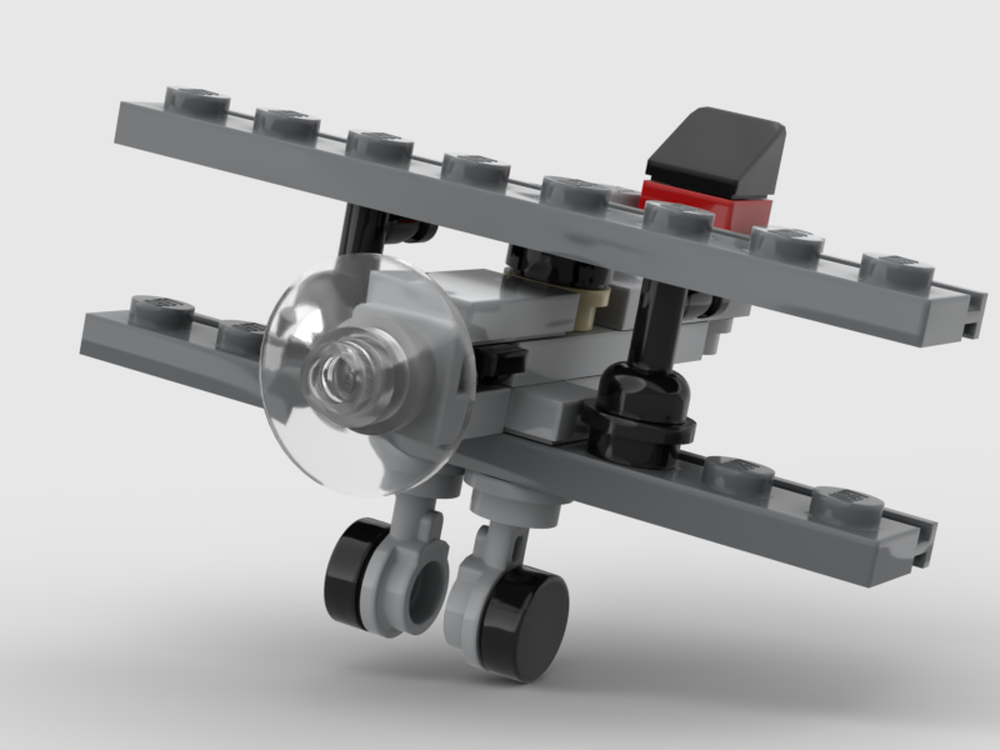 LEGO MOC Lego mini He-51 by Soulfire_160 | Rebrickable - Build with LEGO
