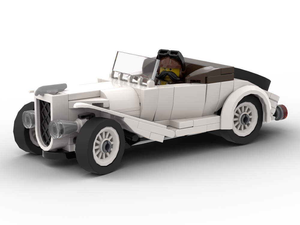 LEGO MOC 1930s Convertible by Dongeraldo | Rebrickable - Build with LEGO