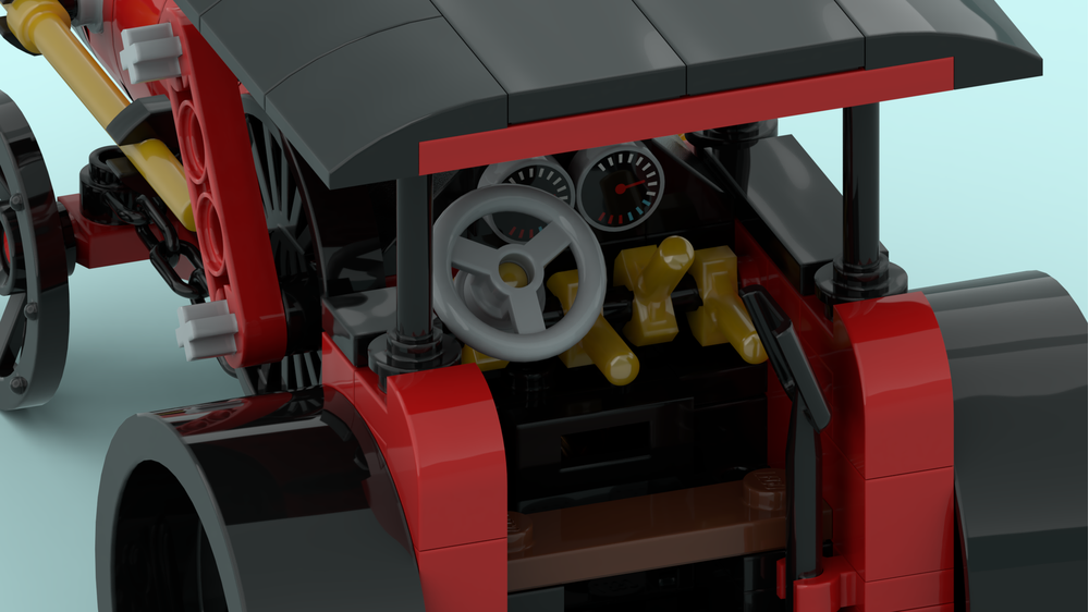 LEGO MOC Steam Traction Engine - Minifig Scale by jameshigson0512 ...