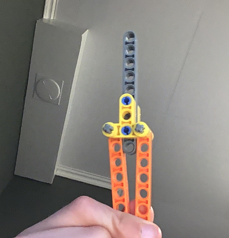 LEGO MOC simple butterfly knife by Steveboy08 | Rebrickable - Build ...
