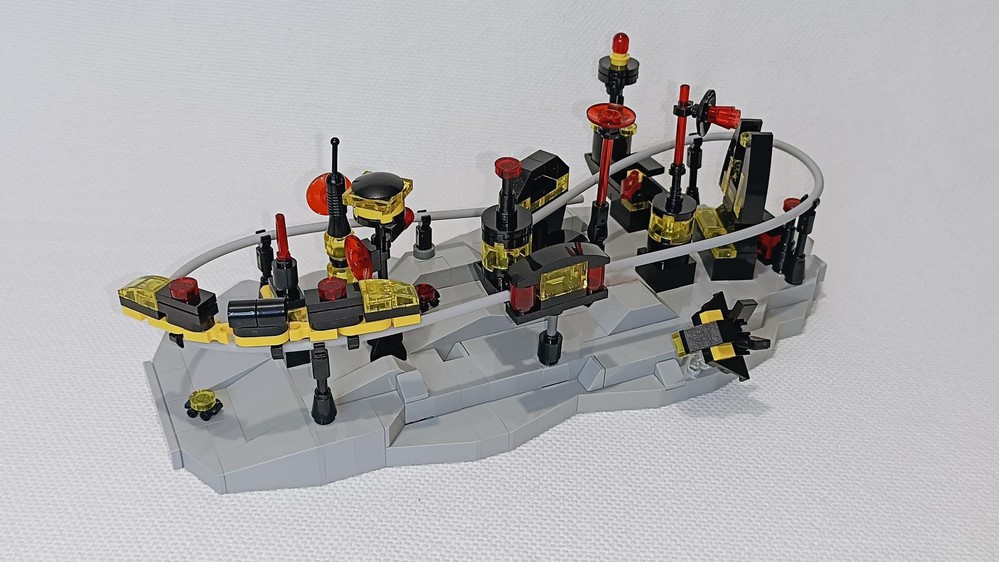 LEGO MOC Monorail Blacktron I Microscale by mathtuono | Rebrickable ...