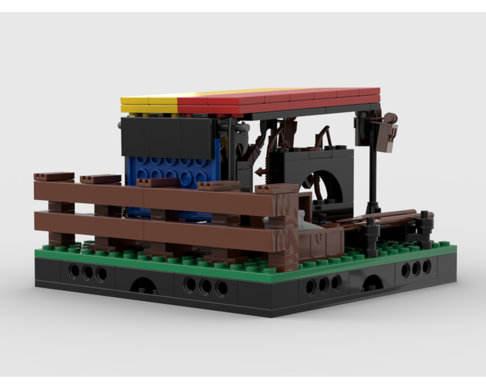 LEGO MOC Medieval Weapons Stall by V1nc1n1 | Rebrickable - Build with LEGO