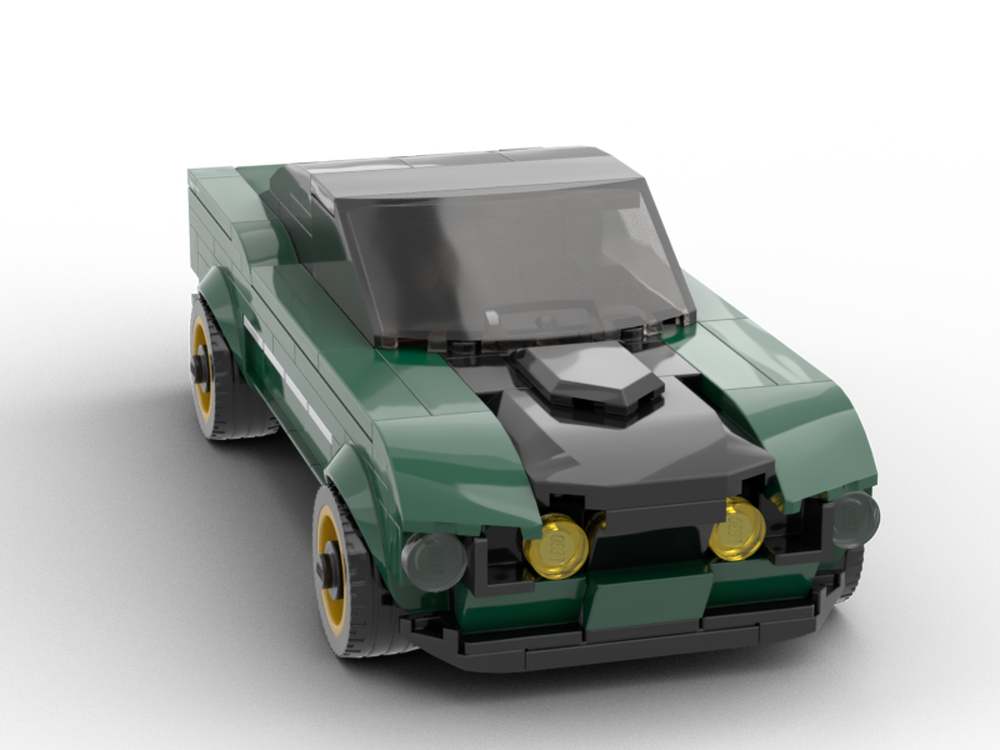 LEGO MOC 75884 1968 Mustange 8 wide conversion by KMMA1978 ...