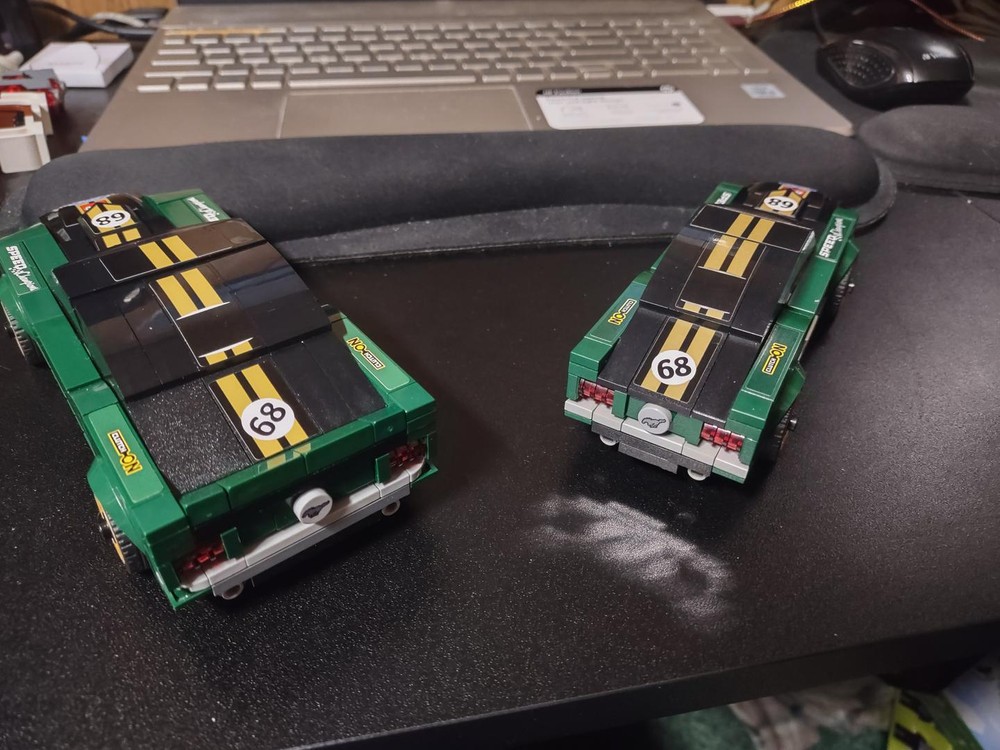 LEGO MOC 75884 1968 Mustange 8 wide conversion by KMMA1978 ...