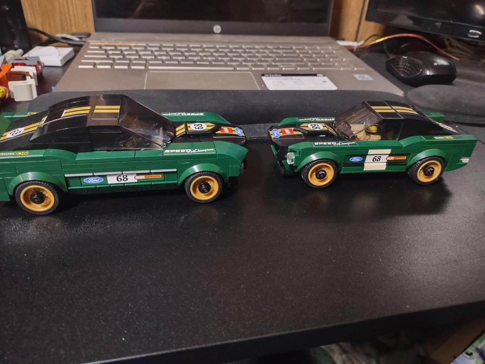 LEGO MOC 75884 1968 Mustange 8 wide conversion by KMMA1978 ...