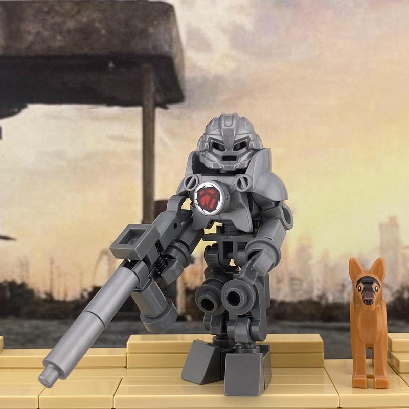 LEGO MOC Fallout T-60 Power Armor by BodersonBricks | Rebrickable ...