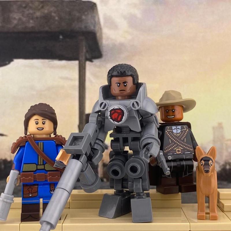 LEGO MOC Fallout T-60 Power Armor by BodersonBricks | Rebrickable ...