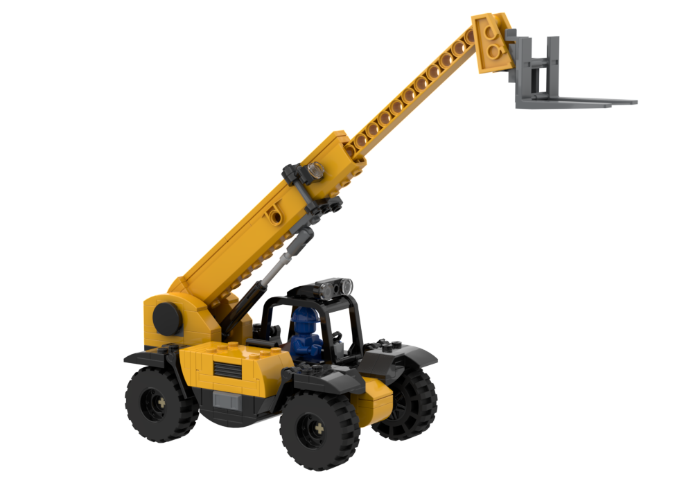 LEGO MOC-188076 Telehandler by OrchardBuilds | Rebrickable - Build with ...