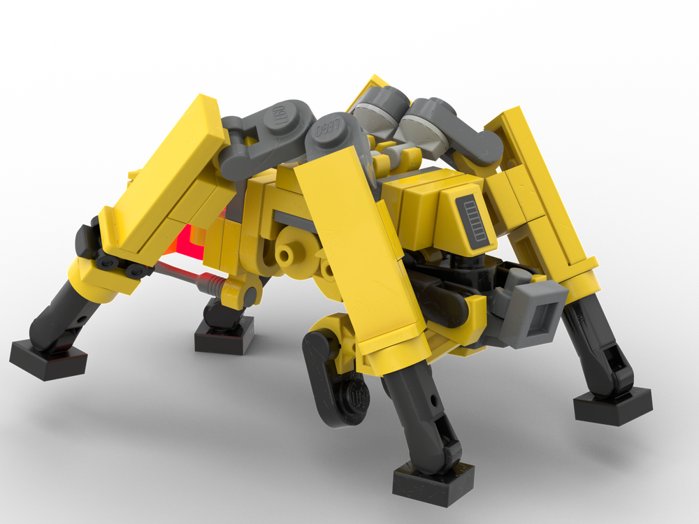 LEGO MOC Cyberpunk 2077: Militech Cerberus by ChrisW. | Rebrickable ...