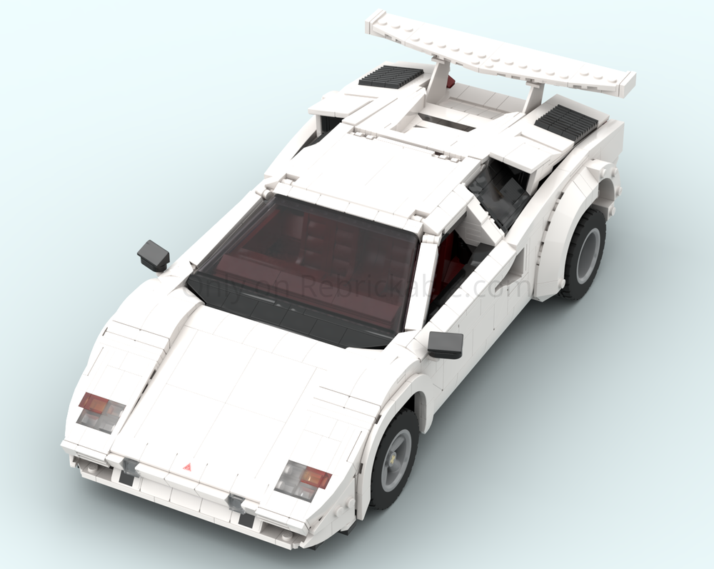 LEGO MOC 10337 Countach Front End MOD by Brickmethis | Rebrickable ...