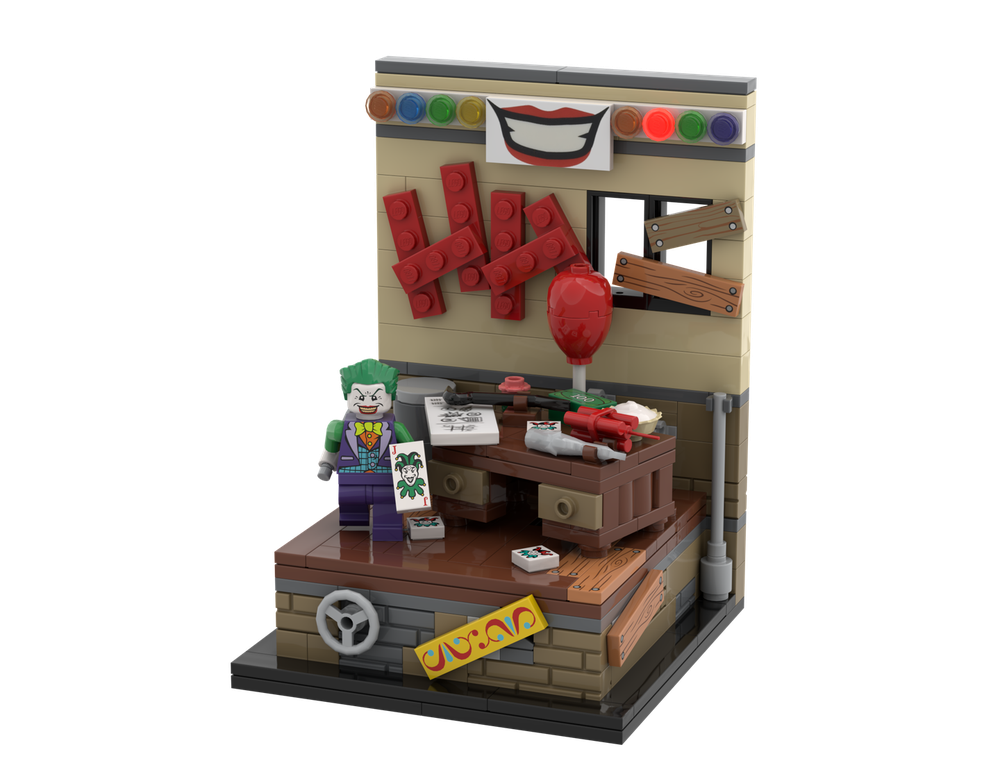 LEGO MOC The Joker Vignette by Rich_Herbert | Rebrickable - Build with LEGO