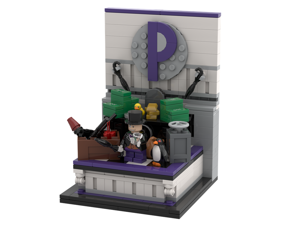 Lego Moc The Penguin Vignette By Richherbert Rebrickable Build