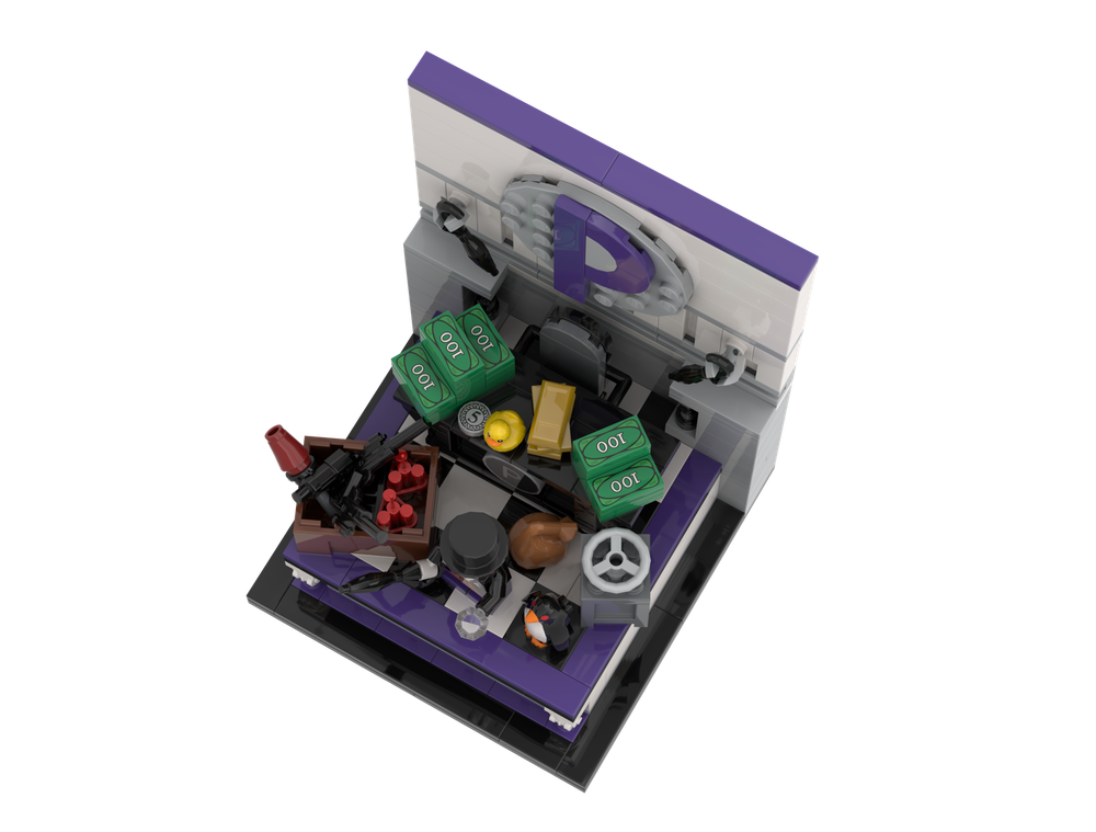 Lego Moc The Penguin Vignette By Richherbert Rebrickable Build
