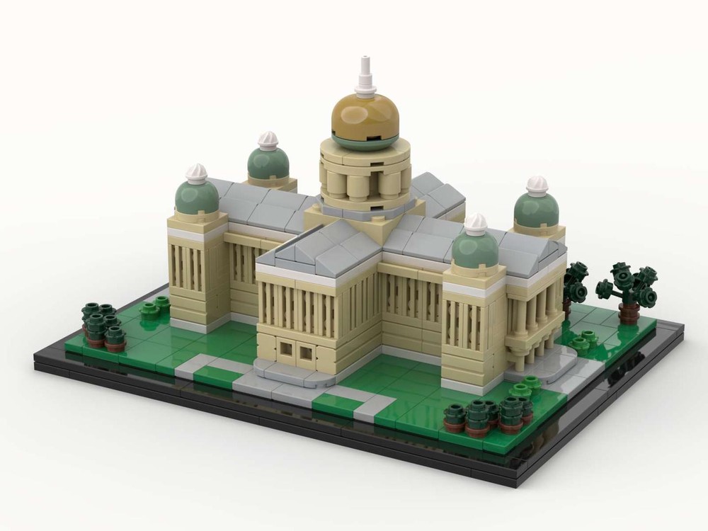 LEGO MOC Iowa State Capitol - Des Moines, Iowa by GreatToBeGary ...