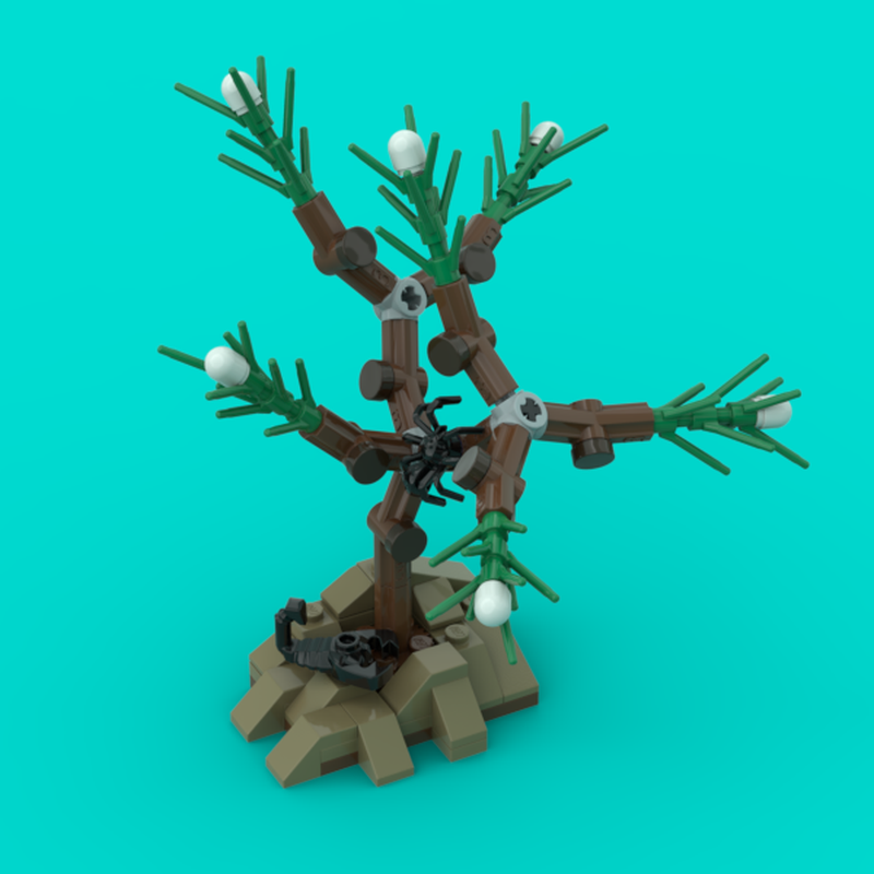 LEGO MOC-188100 Joshua Tree by metalman.bricks | Rebrickable - Build ...
