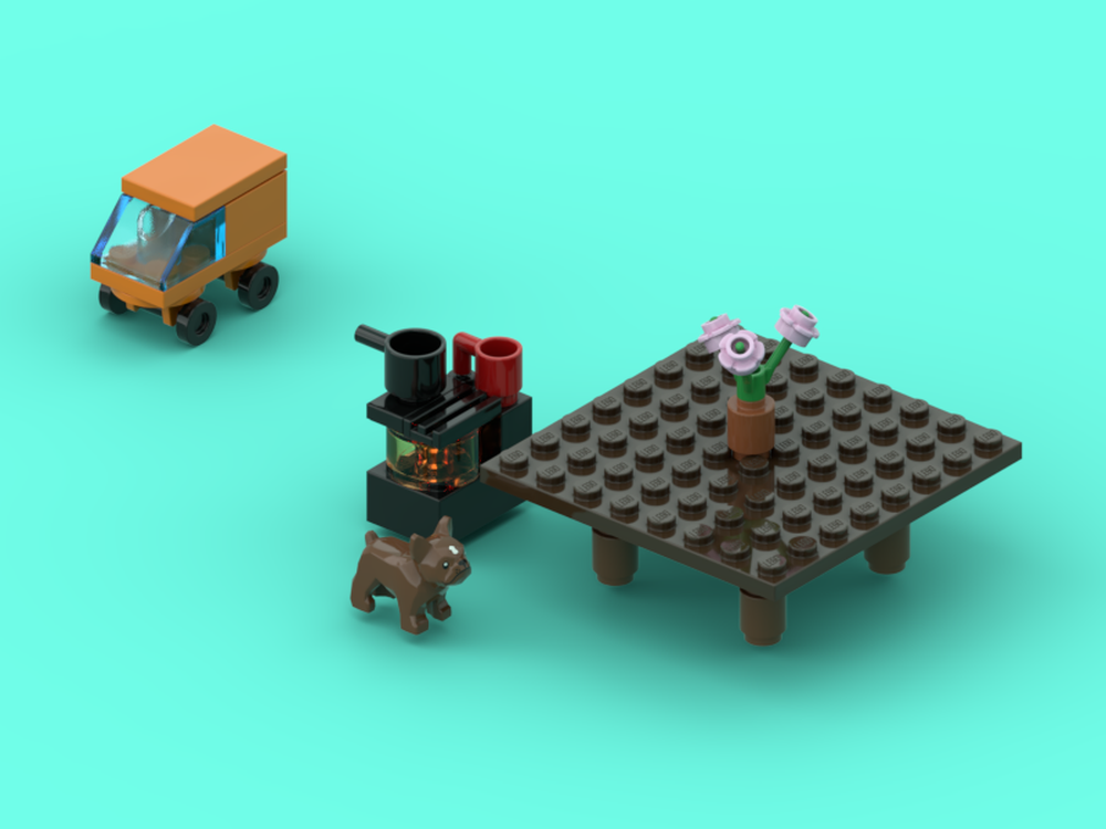 LEGO MOC Camping Trip by H.O.M. | Rebrickable - Build with LEGO
