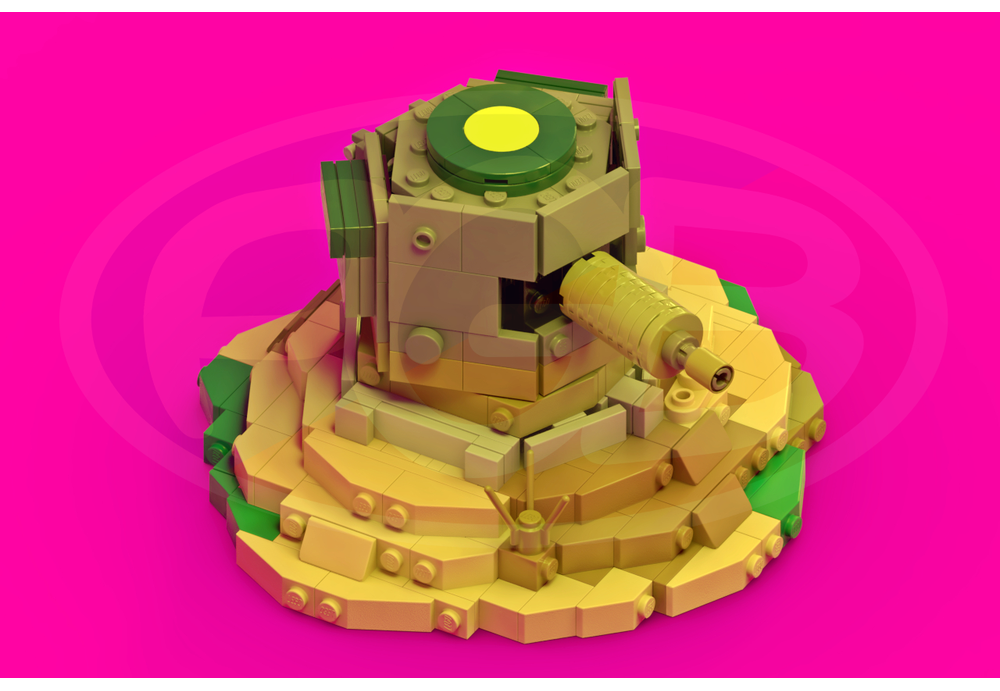 LEGO MOC Boom Beach Machine Gun Instructions by PickleGambinoBuild ...