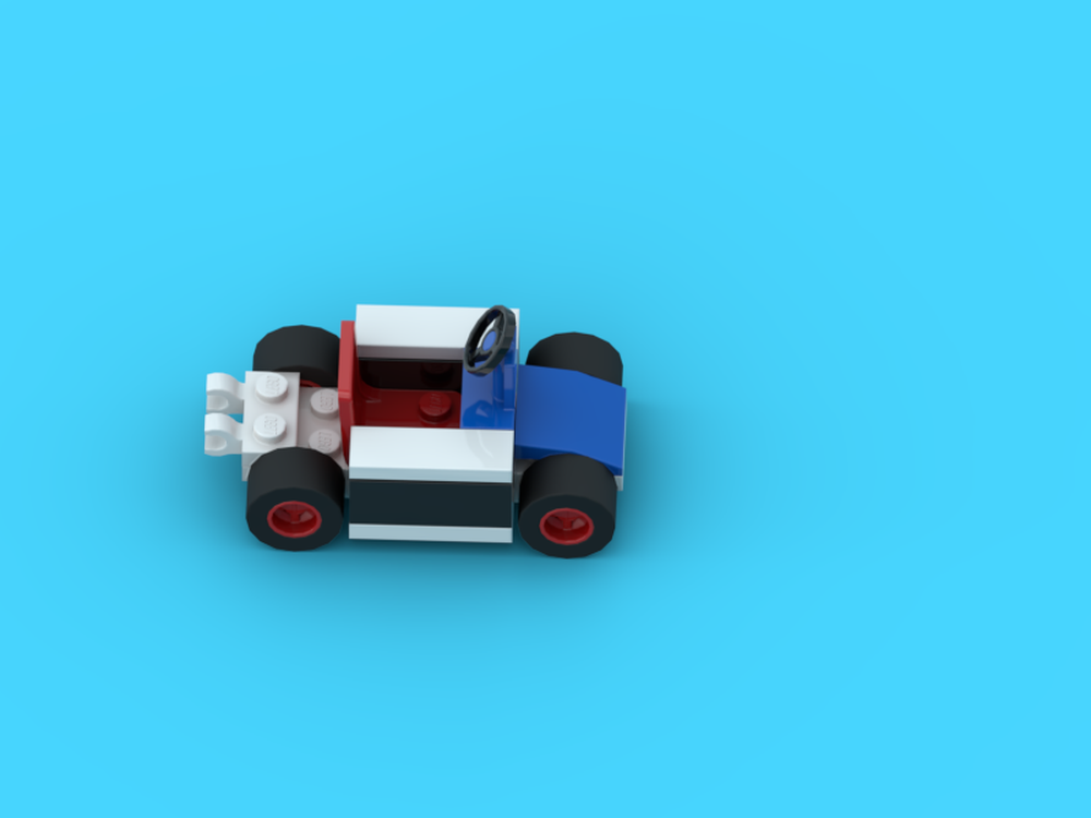 Lego Moc Go Kart By Hom Rebrickable Build With Lego