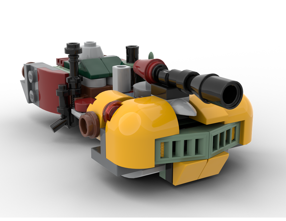LEGO MOC Boba Fett's Hunter Speederbike by FlowTnT | Rebrickable - Build with LEGO