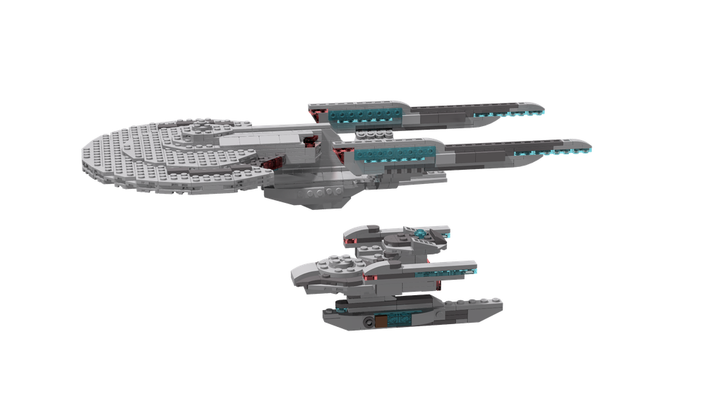 LEGO MOC Grissom-Class 25th Century Research Starship (Original Design ...