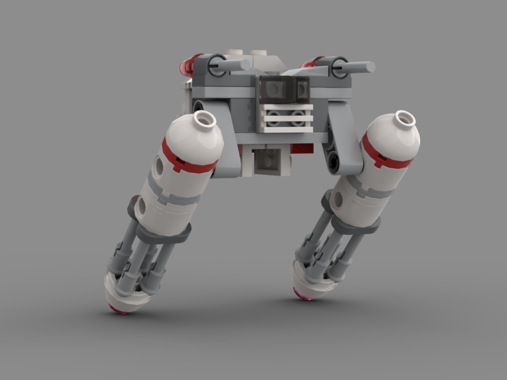 Lego Moc Elite Yw Security Guardian Mech By Aceantarctic Rebrickable