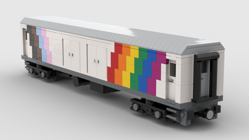 LEGO MOC Progress Express Baggage Car by Exie_Baby | Rebrickable ...