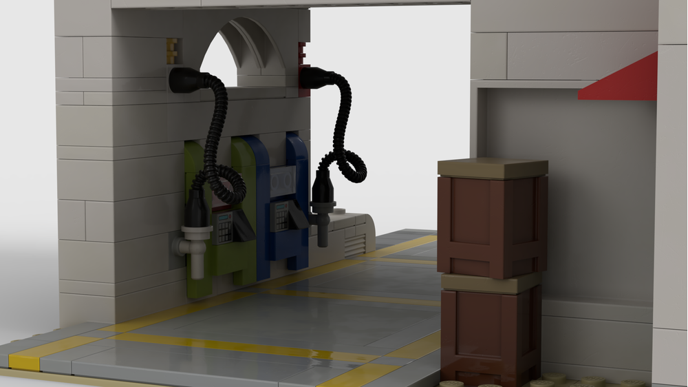 LEGO MOC Art Deco Gas Station Modular Building by patedod266 ...