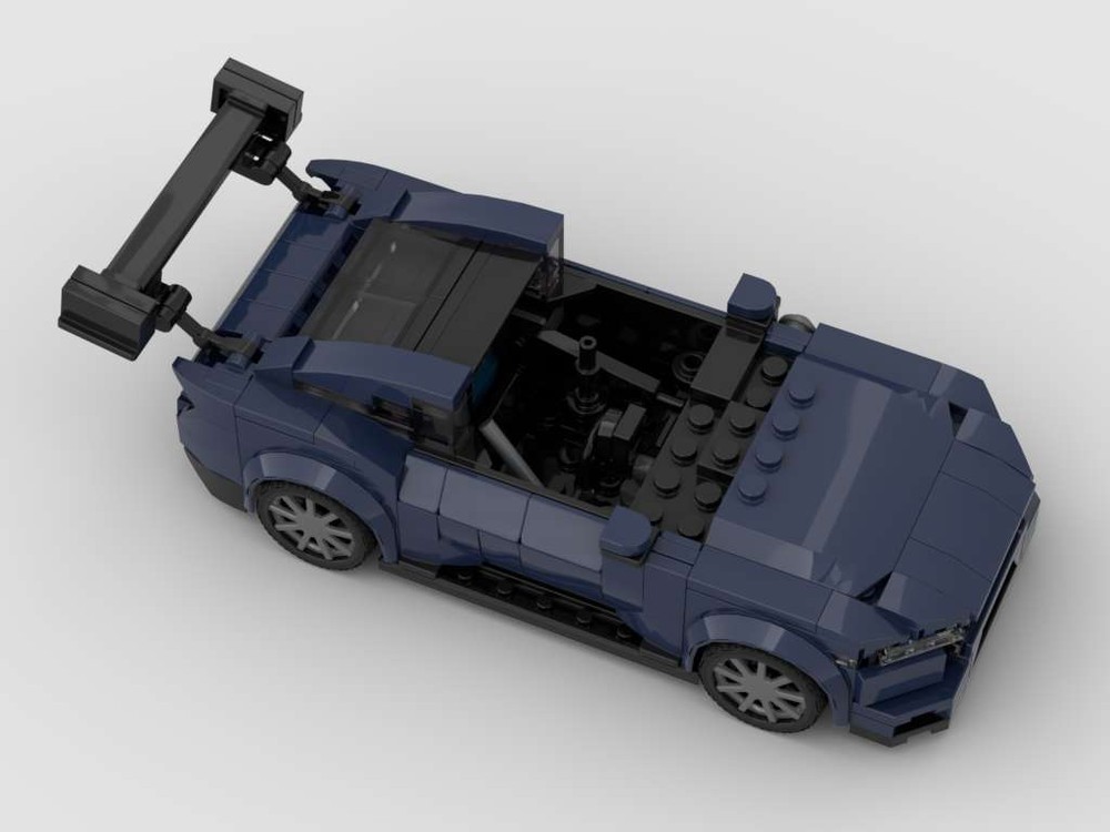 Lego Moc Ford Mustang Gen3 V8 Supercar By Brick Deviation Rebrickable