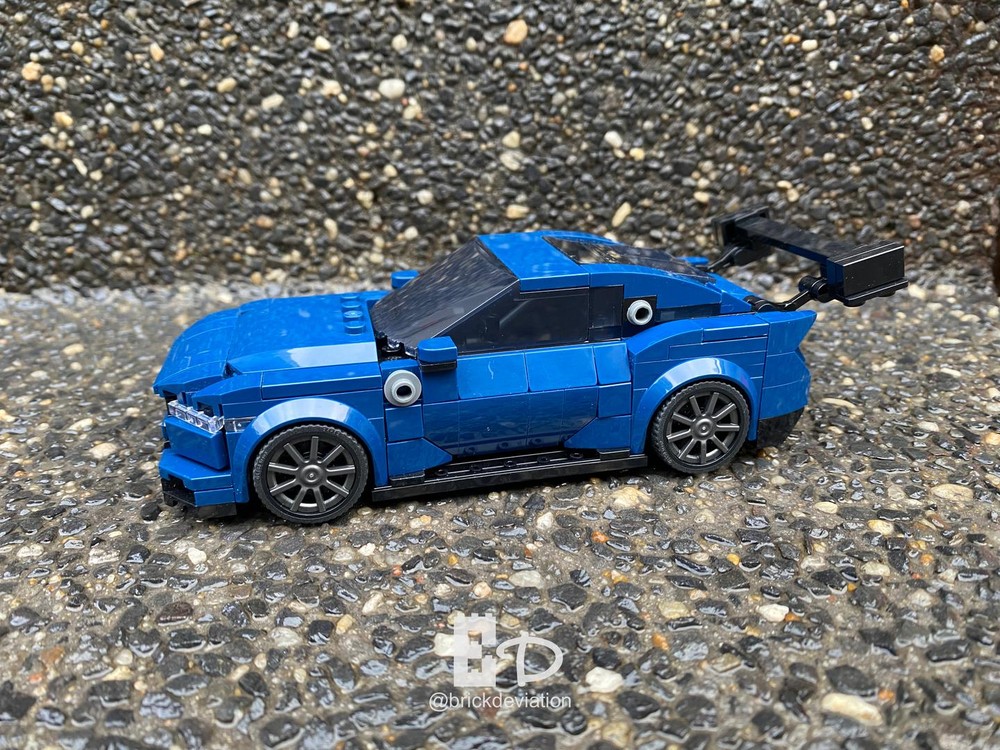 Lego Moc Ford Mustang Gen3 V8 Supercar By Brick Deviation Rebrickable