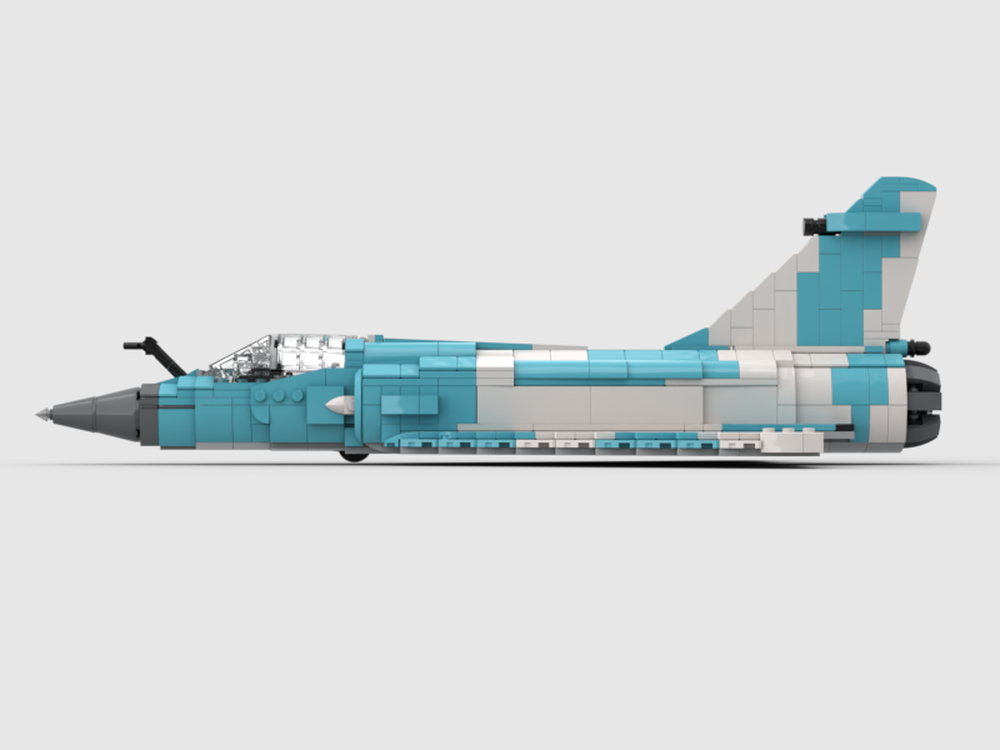LEGO MOC Mirage 2000 by LucaLoveUtah | Rebrickable - Build with LEGO