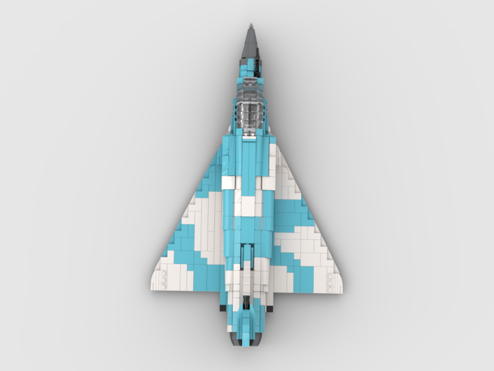 LEGO MOC Mirage 2000 by LucaLoveUtah | Rebrickable - Build with LEGO